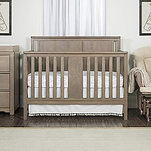 Child Craft Quincy 4-in-1 Convertible Crib, Dusty Heather Brown