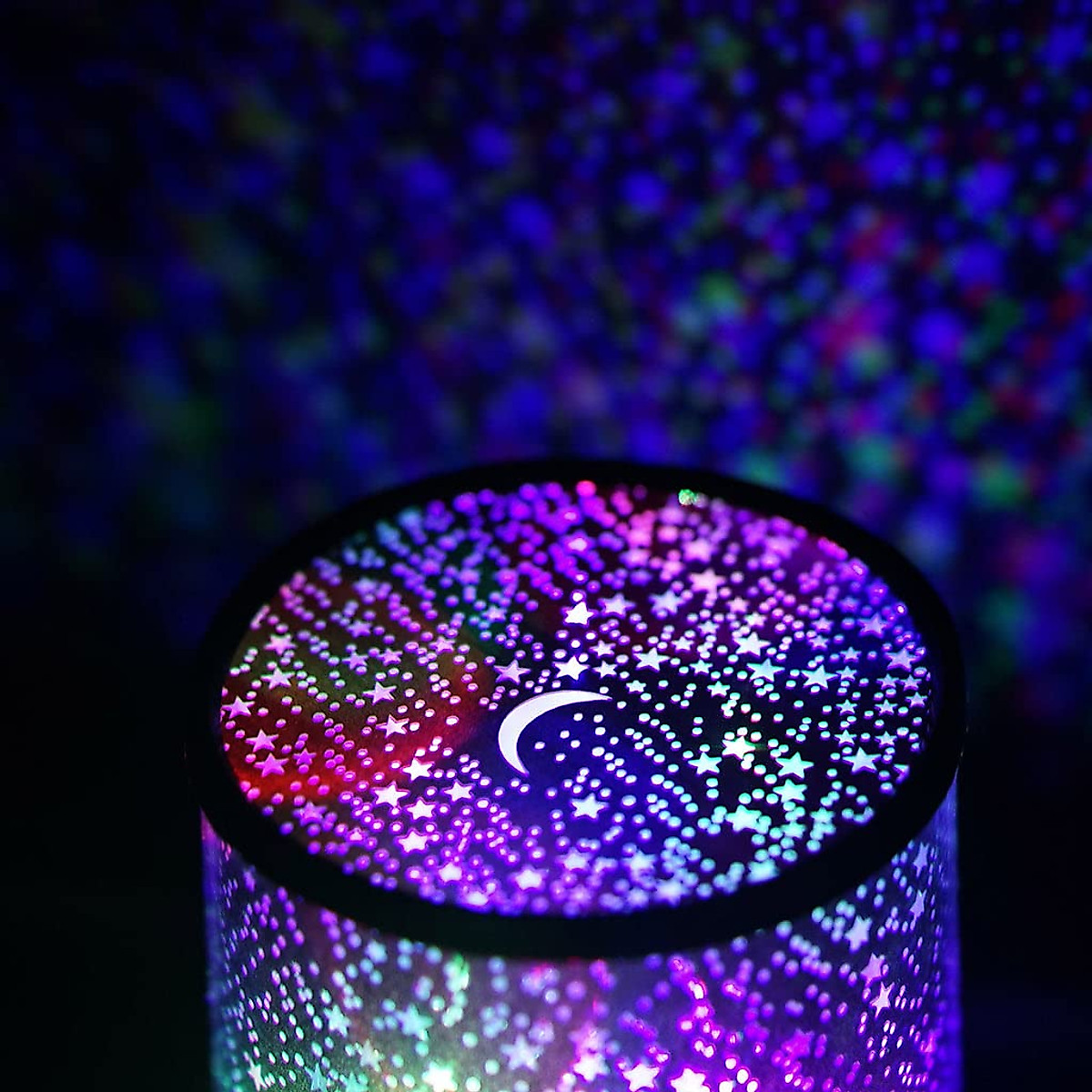 TABLECLOTHSFACTORY Starry Galaxy Sky Projector Cosmos Romantic Color Changing LED LAMP Gift Set