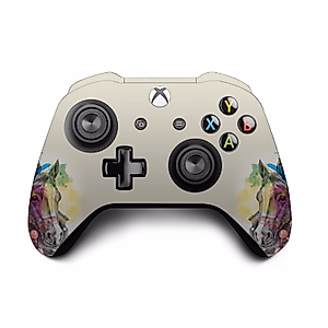 Head Case Designs Officially Licensed Mark Ashkenazi Horse Art Mix Matte Vinyl Sticker Gaming Skin Case Cover Compatible With Xbox One X Console and Controller Bundle