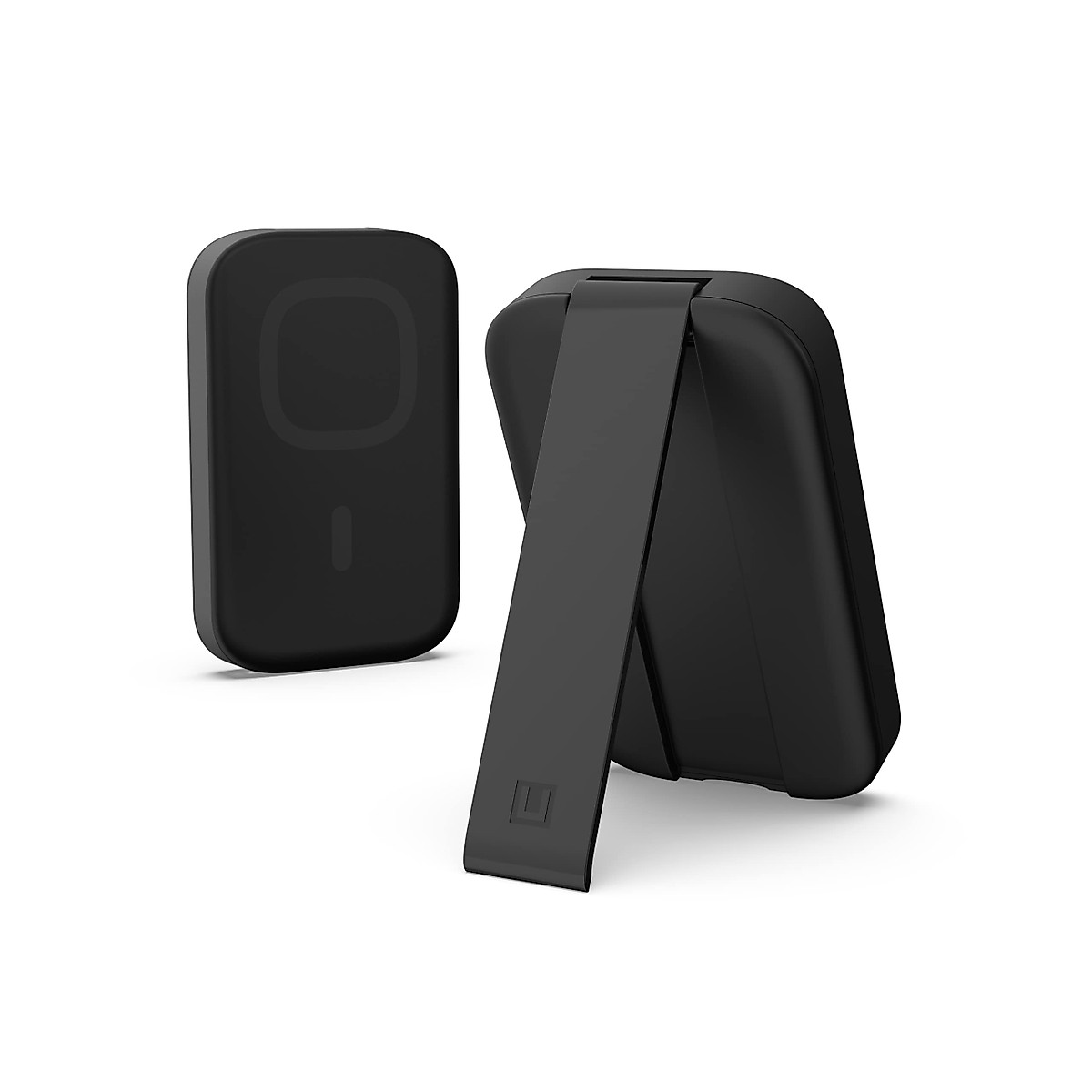 URBAN ARMOR GEAR UAG Designed for iPhone 15 Pro Max Case Monarch Pro Carbon Fiber 6.7" Compatible with MagSafe Bundle with U by UAG Magnetic Wireless Portable Charger 18W Power Bank Black