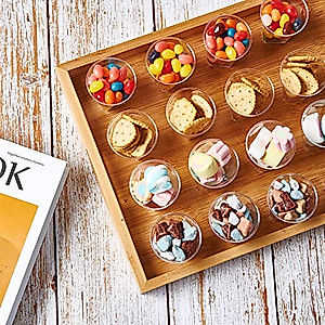 JOLLY CHEF 300 Pack 2 oz Plastic Shot Glasses,2 oz Clear Disposable Plastic Cups Heavy-duty Party Glasses, Disposable Cups for Wedding, Thanksgiving, Christmas, Halloween Party