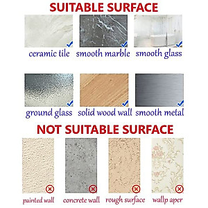 MooshBerry Hair Dryer Holder Wall Mounted, Self Adhesive No Drilling, Multipurpose Movable Hook, Also for Bathroom Cloth Hanging and Organizer Hair Dryer Including Dyson (Green and Orange)