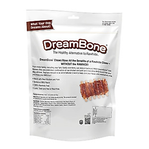 DreamBone Rawhide-Free Grill Masters, Treat Your Dog to a Chew Made with Real Meat and Vegetables