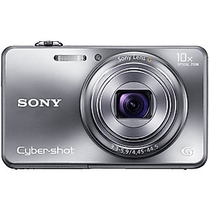 Sony Cyber-shot DSC-WX150 18.2 MP Exmor R CMOS Digital Camera with 10x Optical Zoom and 3.0-inch LCD (Silver) (2012 Model)