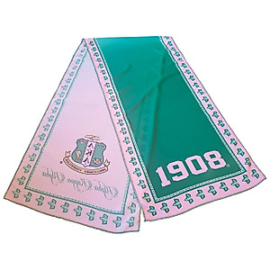 Pink and Green Scarf Women