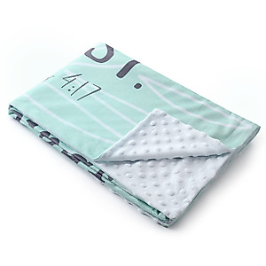 Mr. Pen- Baby Blanket with Bible Verse, 27 X 40 Inch, Unisex, Bible Quote Blanket, Plush Baby Blankets, Soft Baby Blankets, Newborn Blanket, Blanket Baby, Bible Verse Blanket