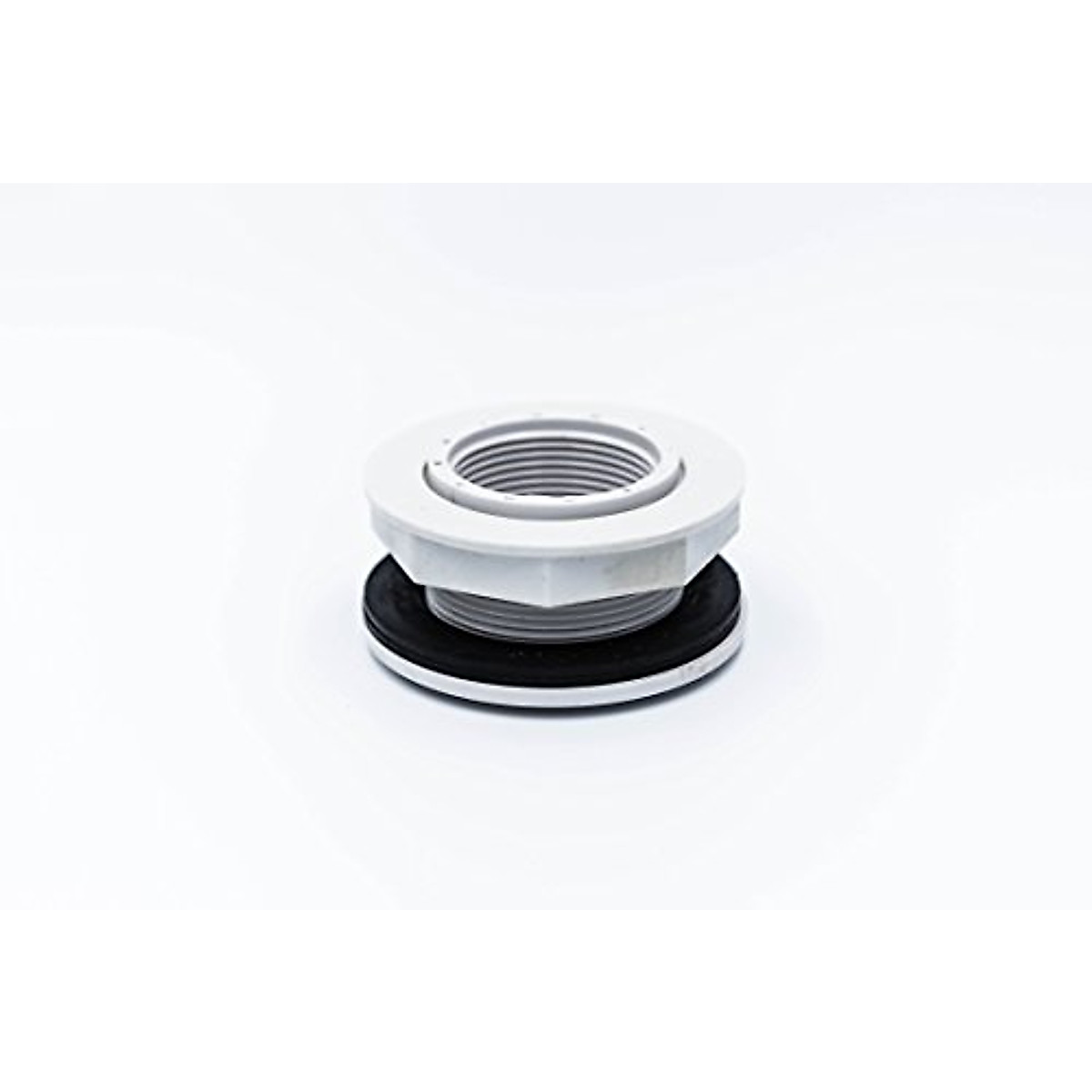 FibroPool Pool Return Jet Kit - Complete with Fittings, Eyeball Assembly, Clamp, Gaskets and PTFE Thread Tape - Compatible with Above Ground Pools