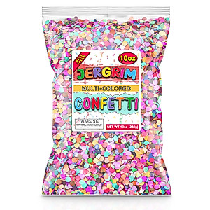 Festive Mexican Paper Confetti Bag- 10oz/285gr. Perfect for Birthday Parties, Pinata filler, Easter Eggs (cascarones), Wedding Toss, Fiesta Party Decor, Cinco de Mayo and much more!
