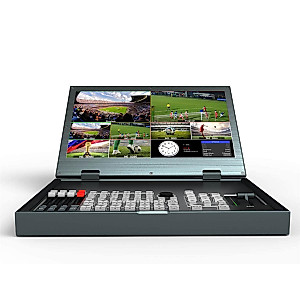AVMATRIX PVS0615U 15.6" Portable 6-Channel SDI/HDMI Multi-format Streaming Switcher