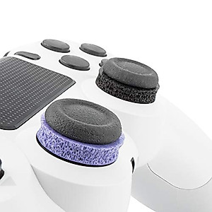 KontrolFreek Precision Rings | Aim Assist Motion Control for Playstation 4 (PS4), Xbox One, Switch Pro & Scuf Controller (Black/Purple/Green)