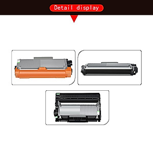 TN2360 Toner Cartridge is Applicable to for Brother HL-L2300 L2300D L234ODW L2360DN L2365DW L2380DW MFC-L270ODW L272ODW L274ODW DCP-L250OD L2520DW L256ODW Model Black*2