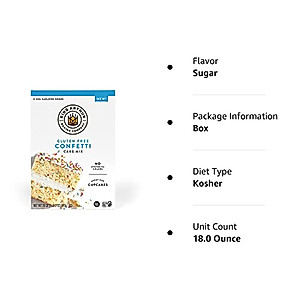 King Arthur Confetti Cake Mix, Gluten Free, 18 Oz