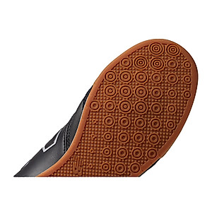 New Balance mens 442 V2 Team in Soccer Shoe, Black/White, 9.5 Wide US