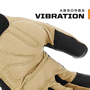 Mechanix Wear Mechanix - CG40-75-010 Wear CG Leather Heavy Duty Black