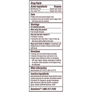 A&D Zinc Oxide Diaper Cream, 4 OZ (113 g) - Buy Packs and SAVE (Pack of 2)