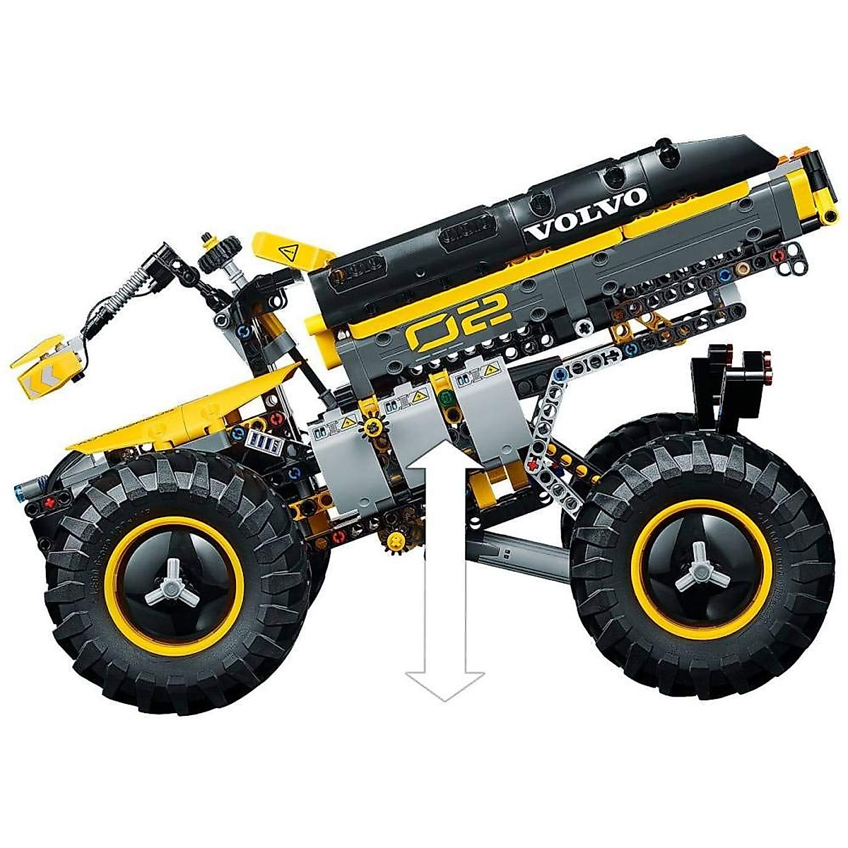 LEGO Technic Volvo Concept Wheel Loader ZEUX 42081 Building Kit (1167 Pieces)