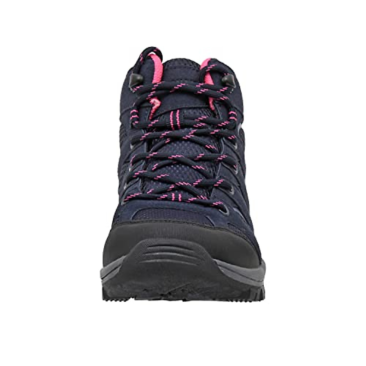 CUSHIONAIRE Women's Bixton Hiking Boot, Navy M 8.5