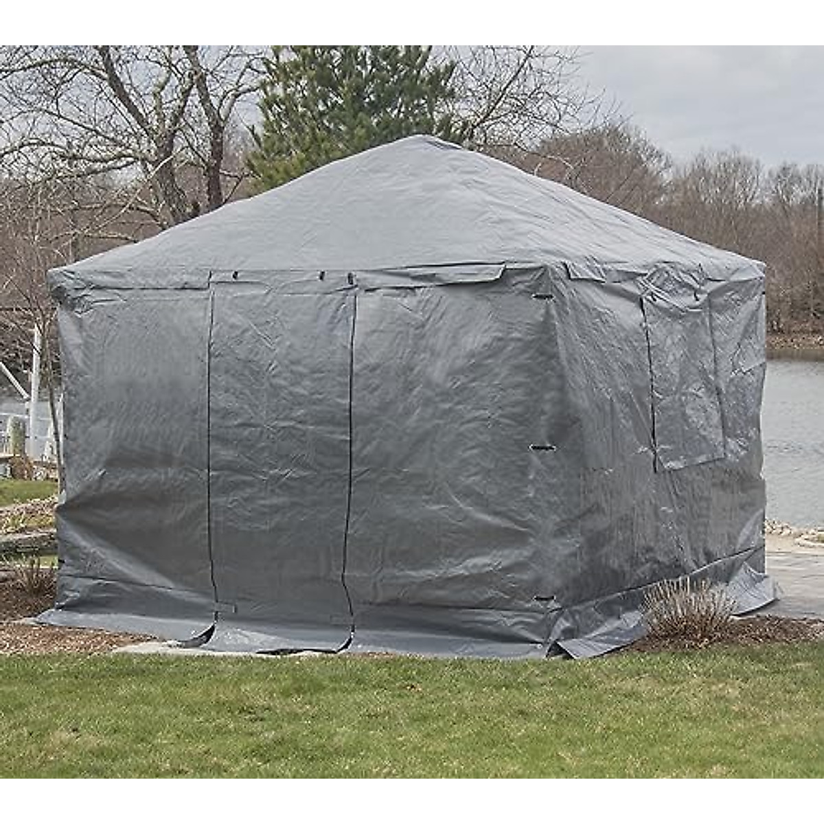 Sojag Grey Universal Cover, 12 ft. x 16 ft., Outdoor Shades