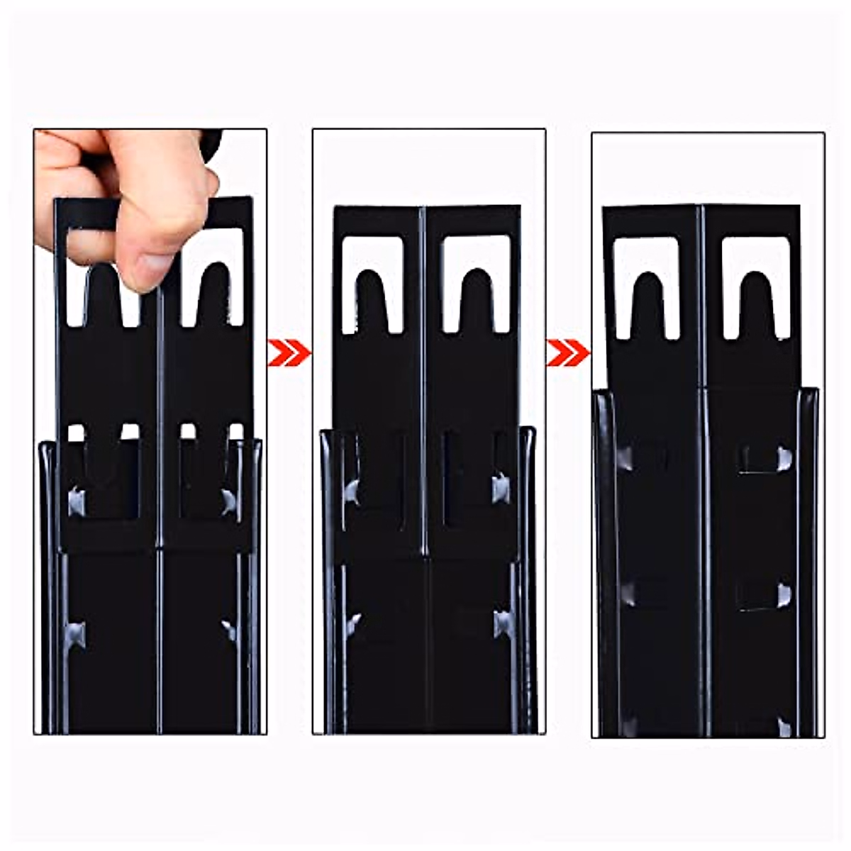 AUTOFU 5 Tier Heavy Duty Metal Shelves, Kitchen Garage Storage Shelving Unit, Commercial Storage Rack, Boltless Utility Shelf for Pantry Closet Office Laundry, 66x30x12inch(H*W*D)