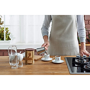 KURUKAHVECI MEHMET EFENDI Turkish Coffee Ground Roasted Turkish Traditional Coffee Kurukahveci Mehmet Efendi Since 1871 (17.6 OZ / 500 Gr Can) Pack of 1