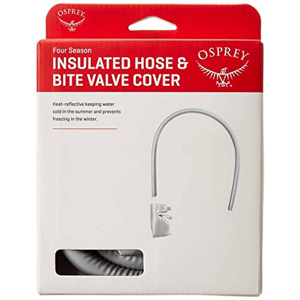 Osprey Insulated Hydraulics Reservoir Hose/Bite Valve Silver