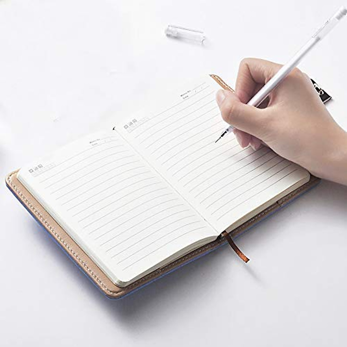 Lock Journal Combination Password Writing Travel Diary A7 Mini Notebook