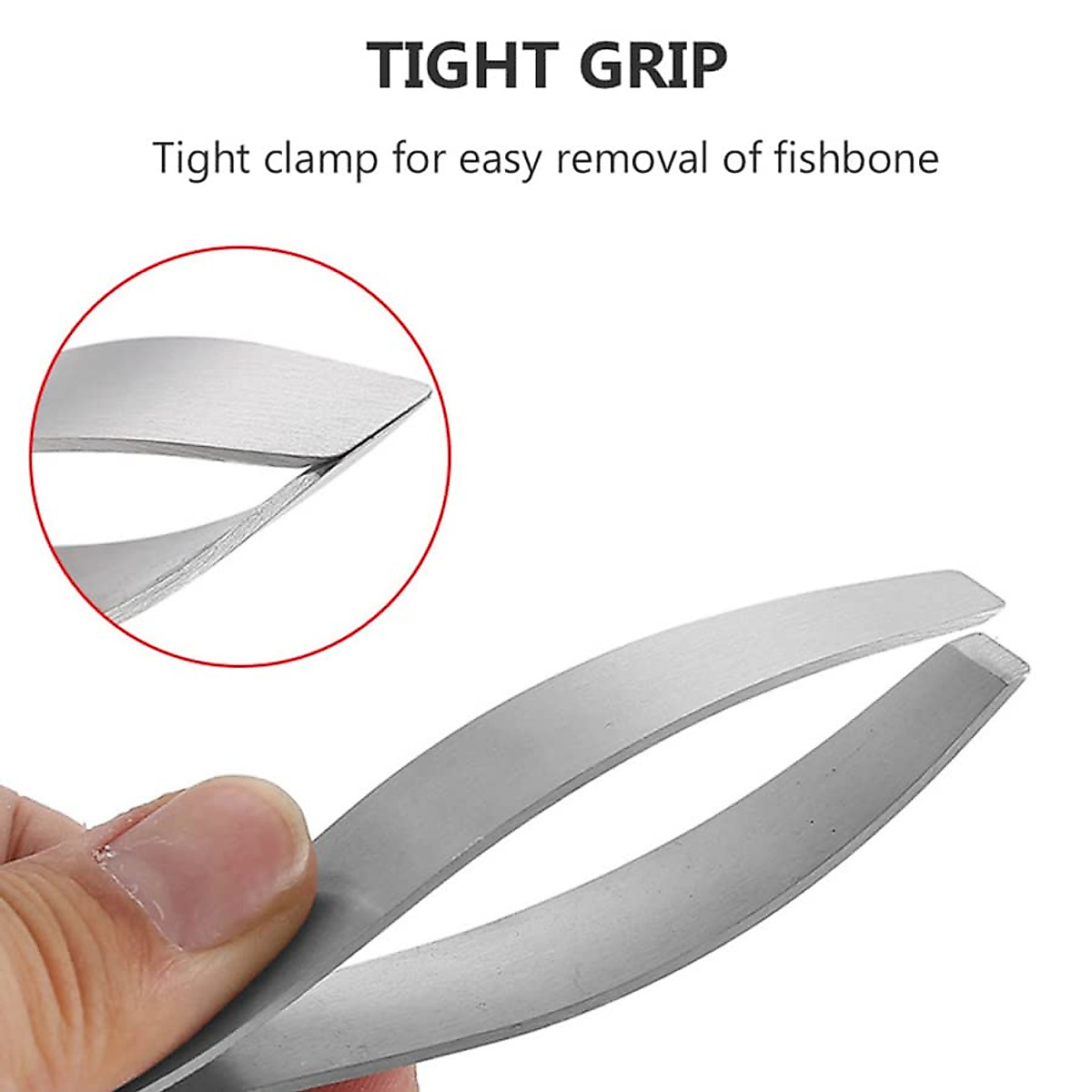 ARFUKA Fish Scaler Stainless Steel Fish Scale Remover with Bottle Opener, Fish Descaler Tool and Fish Bone Tweezer Seafood Tool Set Pack of 2