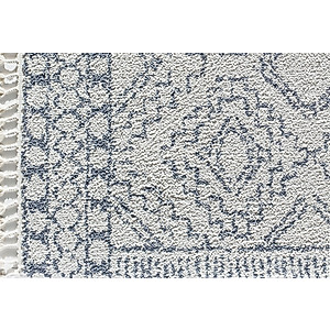 CosmoLiving by Cosmopolitan Reggia Area Rug, Linen White