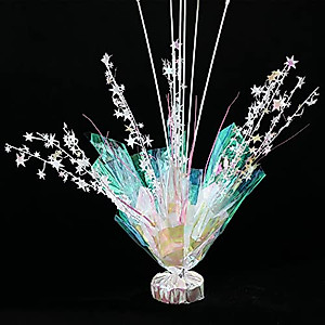 2 Set Pastel Birthday Decorations Rainbow Party Table Balloons Centerpiece Stand Kit for Girls Baby Shower Birthday Party Wedding Prom Table Decorations