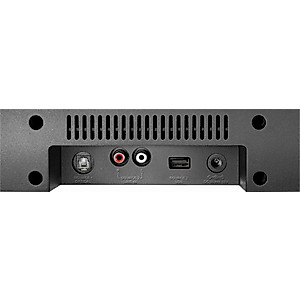 Insignia - 2.0-Channel Soundbar with Digital Amplifier - Black