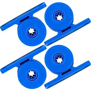 Ultra Durable C80 C-80 Turbine Bearings Replacement Part by BlueStars - Exact Fit for The Polaris 180 280 280 TankTrax, Vac-Sweep 20 Pool Cleaners - Pack of 4