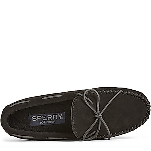 Sperry Men's Brandon Slipper, Black, 9