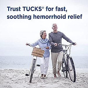 TUCKS Medicated Cooling Pads, 100 Count – Hemorrhoid Pads with Witch Hazel, Cleanses Sensitive Areas, Protects from Irritation, Hemorrhoid Treatment, Medicated Pads Used By Hospitals