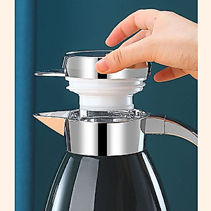 LHLLHL 2300ML Large Capacity Household Hot Water Thermos Drinkware Double Wall Stainless Steel Vacuum Flask Kettle