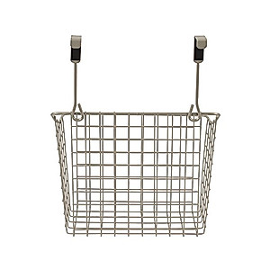 Spectrum Diversified Grid Storage Basket, Medium, Satin Nickel PC