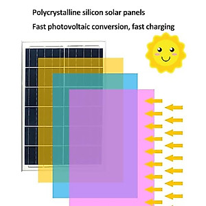 ZXXHNNAIH Solar Street Lights Outdoor - 800W LED Solar Street Light - High Brightness Solar Parking Lot Lights - IP66 Waterproof Solar Lights, Ideal for Rural, Yard, Campus