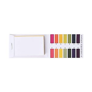 PH Test Strips 80 Strips PH 1-14 Litmus Paper Ph Tester Papers Water Cosmetics Soil Acidity Test Strips for School Home Water Testing
