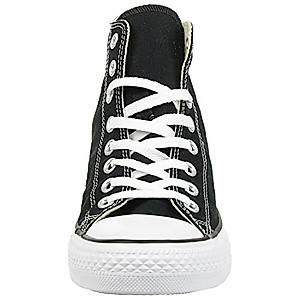 Converse Chuck Taylor All Star Classic High Top Sneakers (US Men 3 / US Women 5, Black/White)