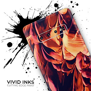 DesignSkinz Blurred Abstract Flow V34 Protective Vinyl Decal Wrap Skin Cover Compatible with The Samsung Galaxy S20 (Screen Trim & Back Glass Skin)