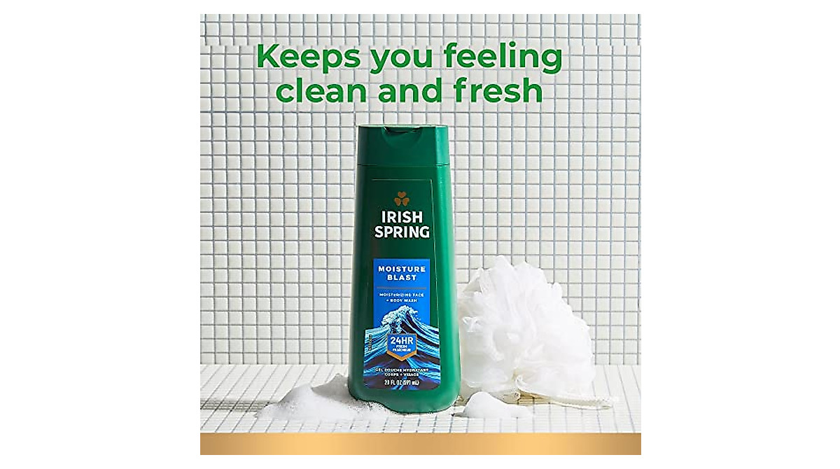 Irish Spring Moisture Blast Body Wash - Fresh All Day