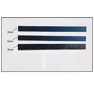 Stainless Steel Notched Squeegee Epoxy Cement Painting Coating Self Leveling Flooring Gear Rake Construction Hand Tools (5MM)