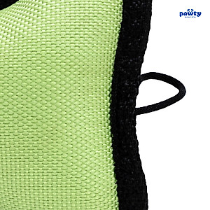 Pawty Dog Toys - PAWTY Bone - Tough Chew Resistant Dog Toy - The Ultimate Dog Toy for Aggressive Chewers - Durable Heavy Duty Dog Toy - Chew Toy for Strong Chewers (Pink/Green)