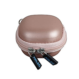 Anleo Hard Travel Case for Samsung Galaxy Buds Pro 2 / Samsung Galaxy Buds Live/Samsung Galaxy Buds Pro/Samsung Galaxy Buds 2 True Wireless Earbuds (Rose Gold)