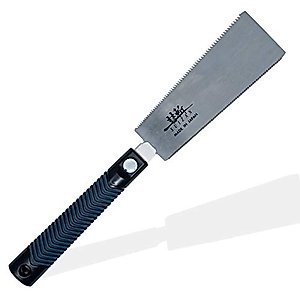SUIZAN Japanese Pull Saw Hand Saw 7 Inch Ryoba Double Edge for Woodworking Tools Gifts