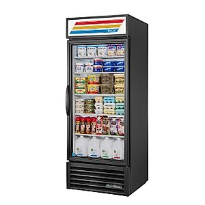 True GDM-26-HC~TSL01 True GDM-26-HC-TSL01 26 Cu. Ft. Glass Swing Door Merchandiser Refrigerator