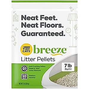 Purina Tidy Cats Litter Pellets, BREEZE Refill Litter Pellets