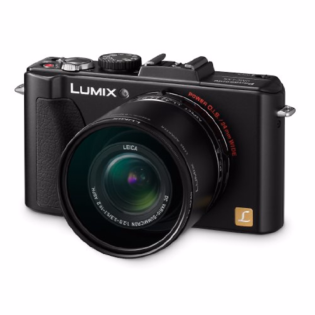 Panasonic Lumix DMC-LX5 10.1 MP Digital Camera with 3.8x Optical Image Stabilized Zoom and 3.0-Inch LCD - Black (OLD MODEL)