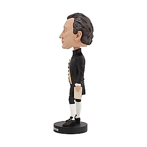 Royal Bobbles James Monroe Bobblehead, Premium Polyresin Lifelike Figure, Unique Serial Number, Exquisite Detail
