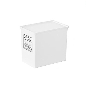 Laundry Powder Container, Household Washing Powder Storage Tin Laundry Powder Box for Holding Pods Tablets Detergent(C)
