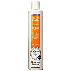 Carson Life Purifying Shampoo - For All Hair Types - 10 oz - Made with Fruits and Herbs Extracts - Energize and Stimulate hair - Helps Prevent Hair Loss and Dandruff - Made In The USA